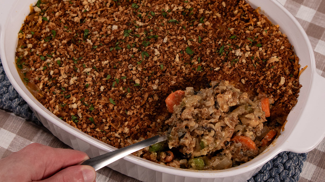 Hot and Hearty Chicken and Wild Rice Casserole – Midamar Halal