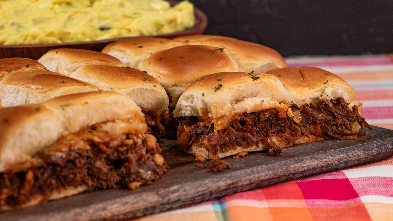 Tender and Servable BBQ Beef Sliders – Midamar Halal