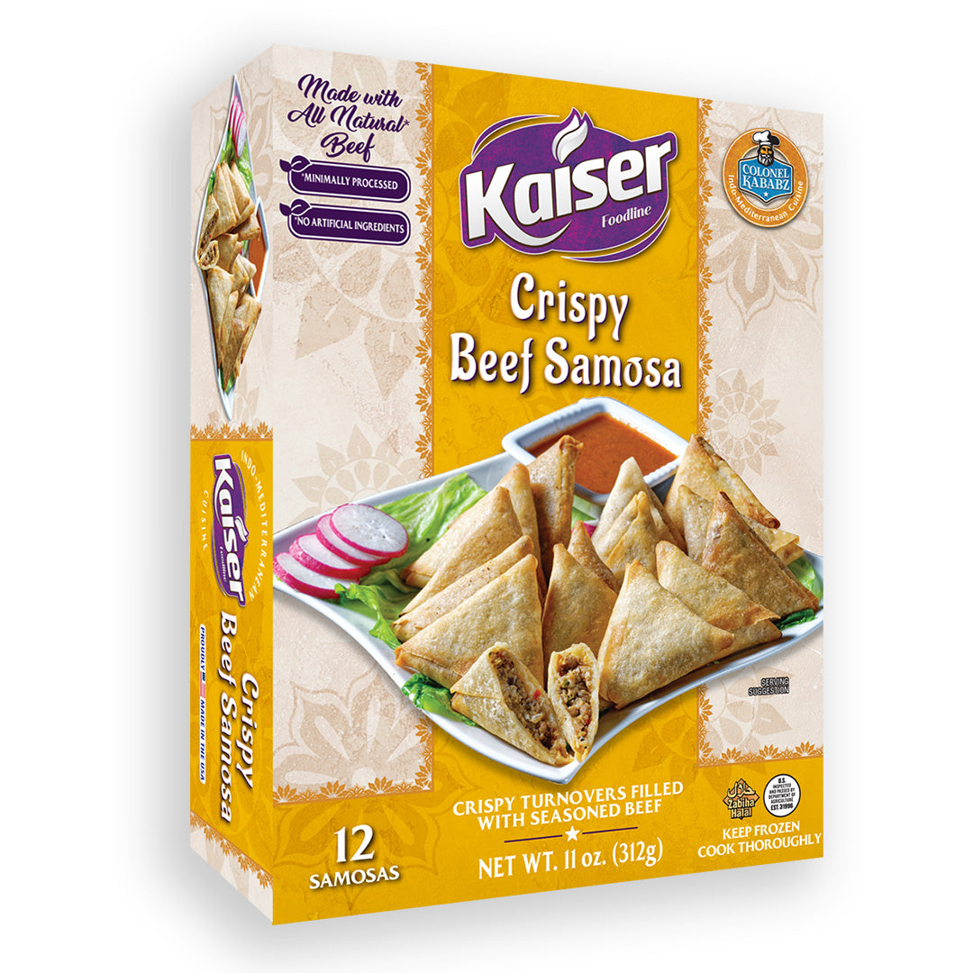 Kaiser Crispy Beef Samosa – Midamar Halal
