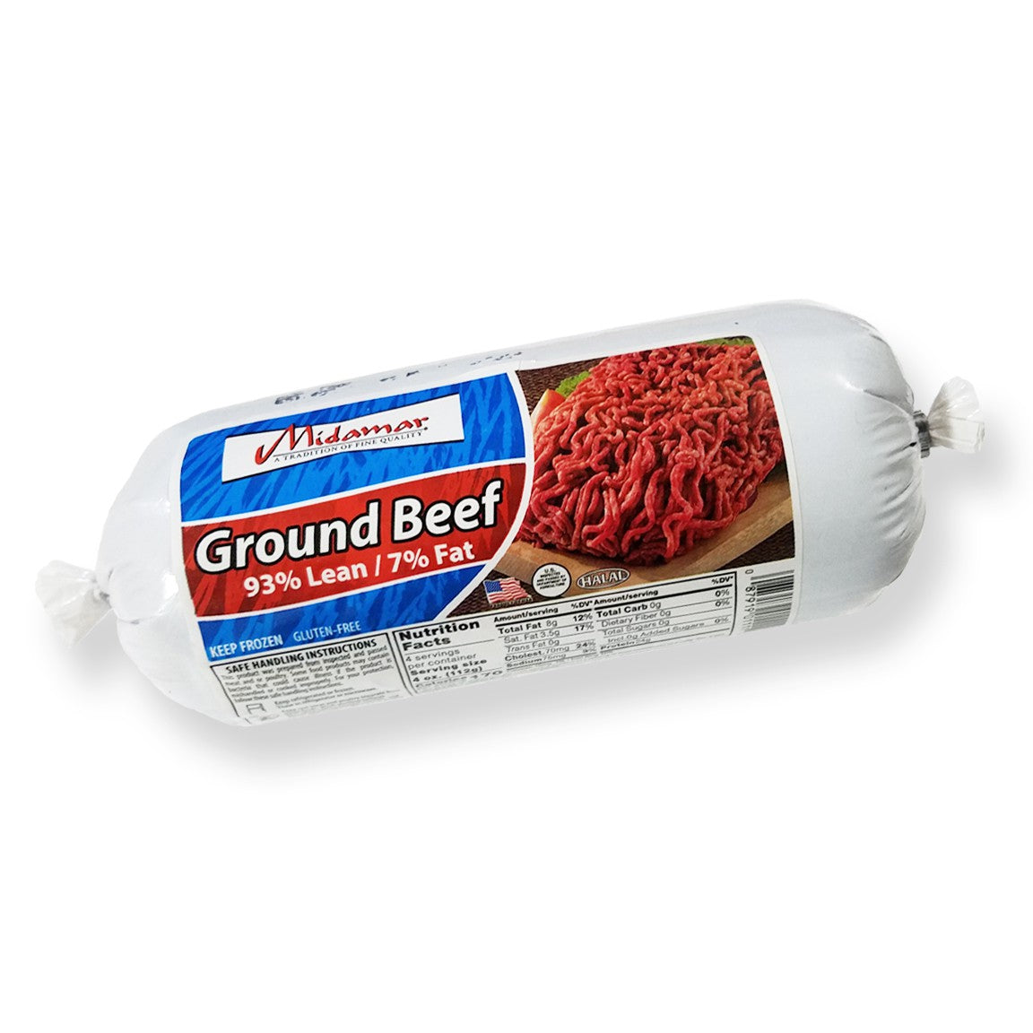 Halal Pure Ground Beef 93% Lean – Midamar Halal